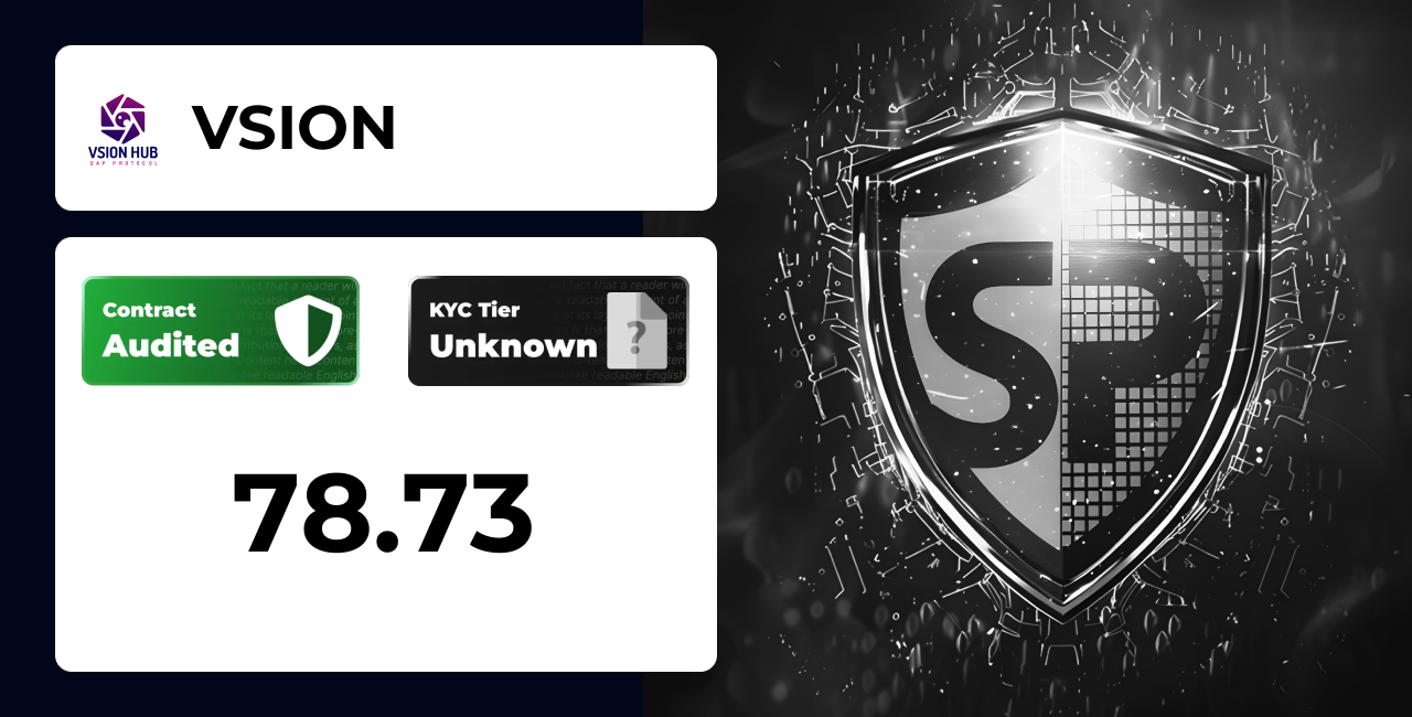 VSION | SolidProof TrustNet