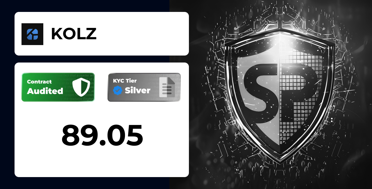 KOLZ | SolidProof TrustNet