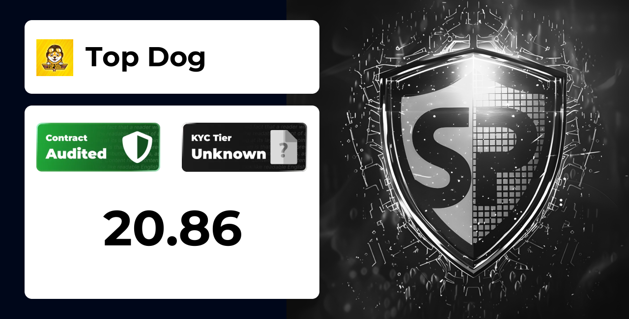 Top Dog | SolidProof TrustNet