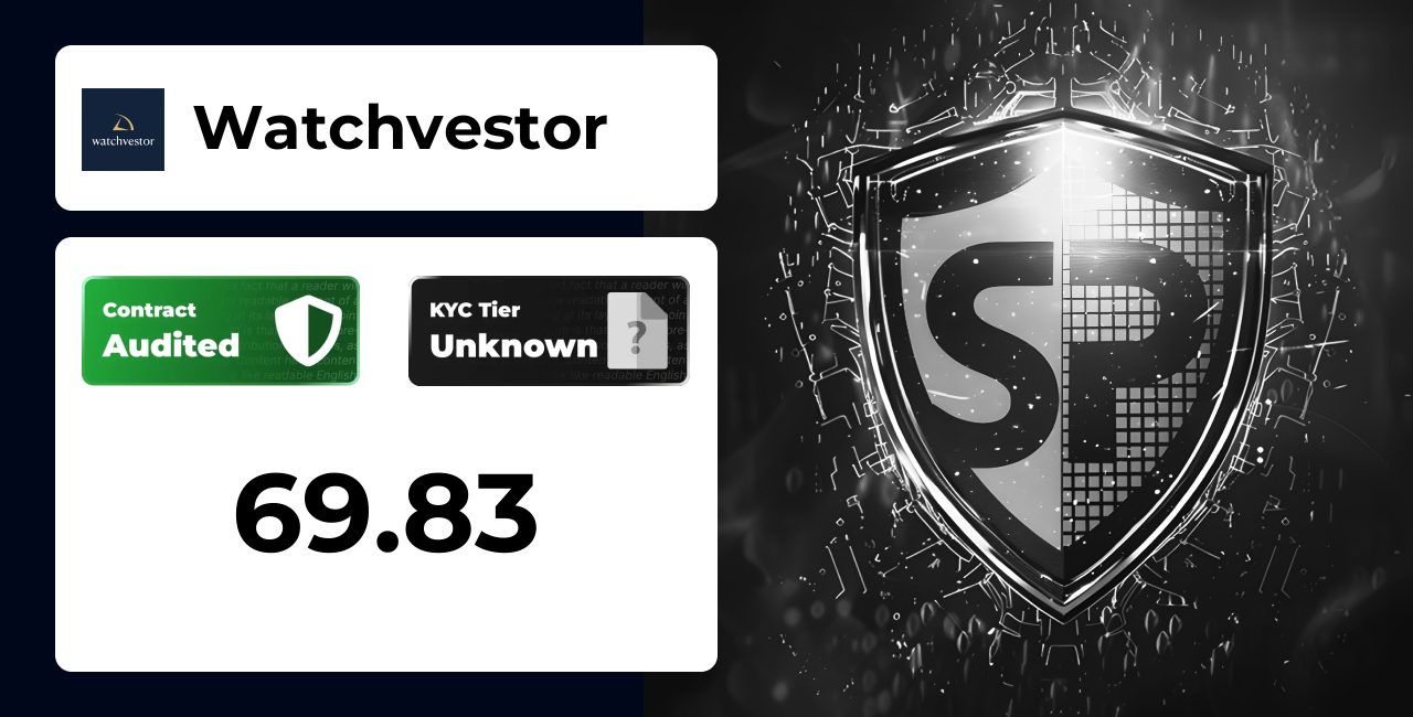 Watchvestor | SolidProof TrustNet