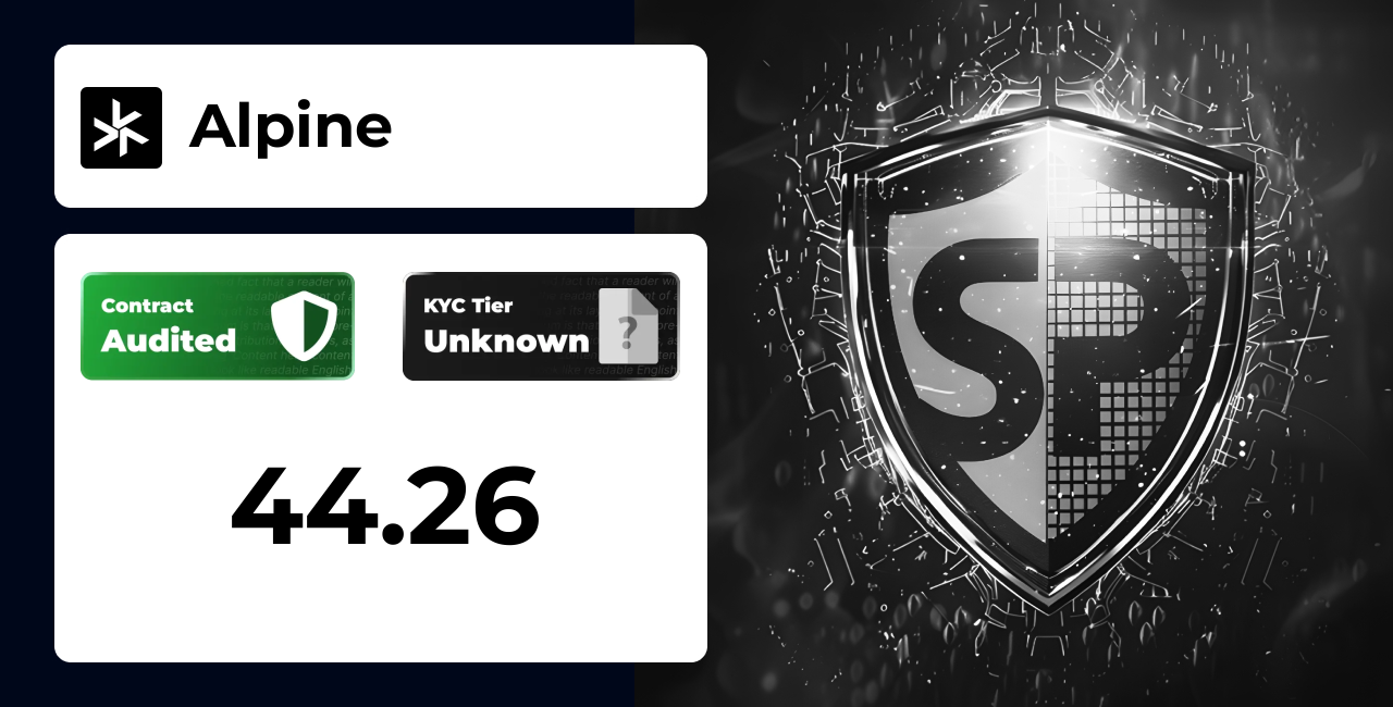 Alpine | SolidProof TrustNet