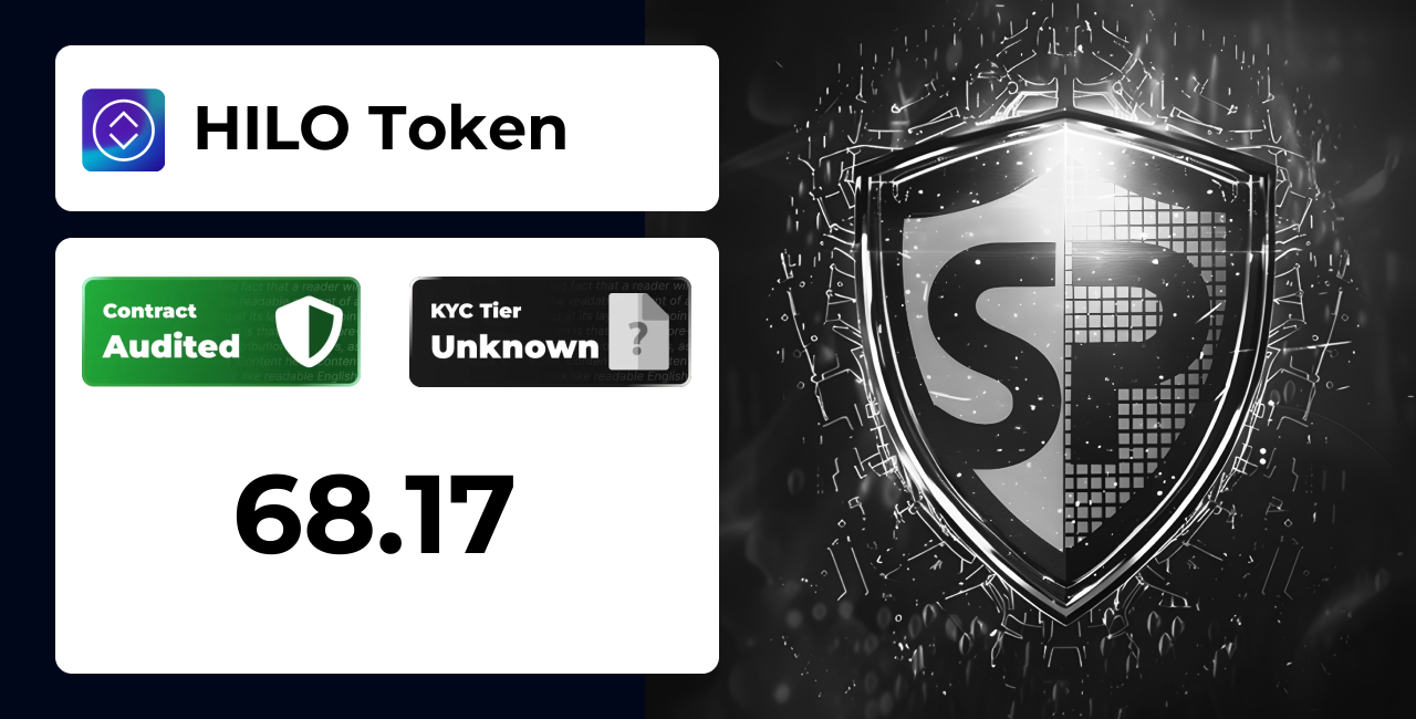 HILO Token | SolidProof TrustNet