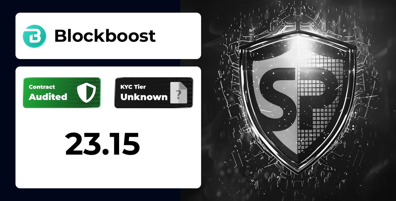Blockboost | SolidProof TrustNet