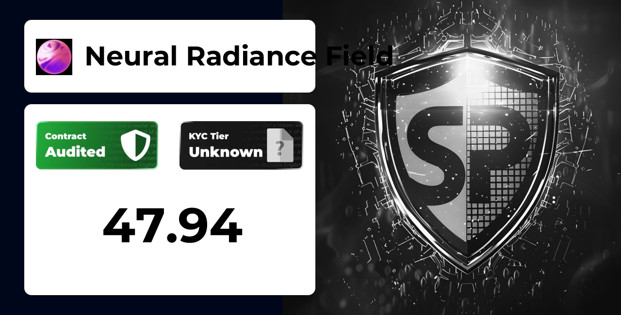 Neural Radiance Field | SolidProof TrustNet