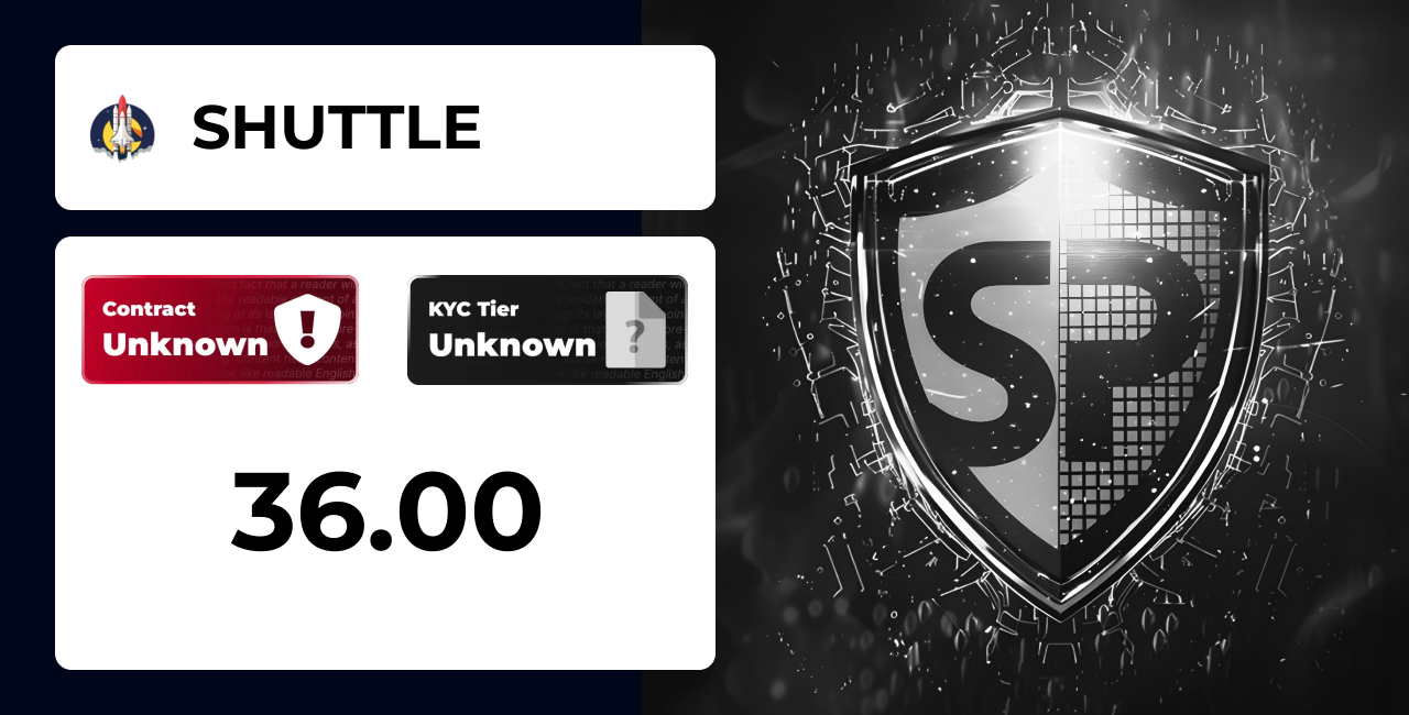 SHUTTLE | SolidProof TrustNet