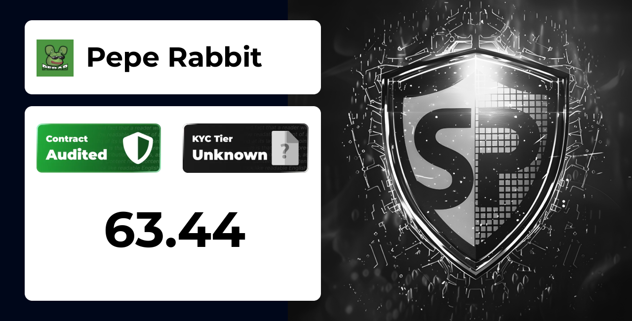 Pepe Rabbit | SolidProof TrustNet
