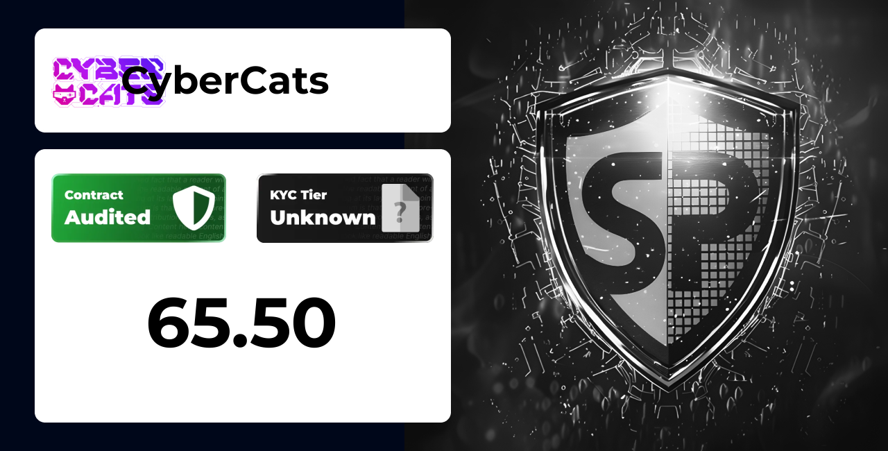 CyberCats | SolidProof TrustNet