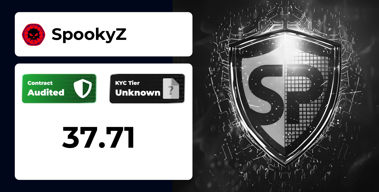 SpookyZ | SolidProof TrustNet