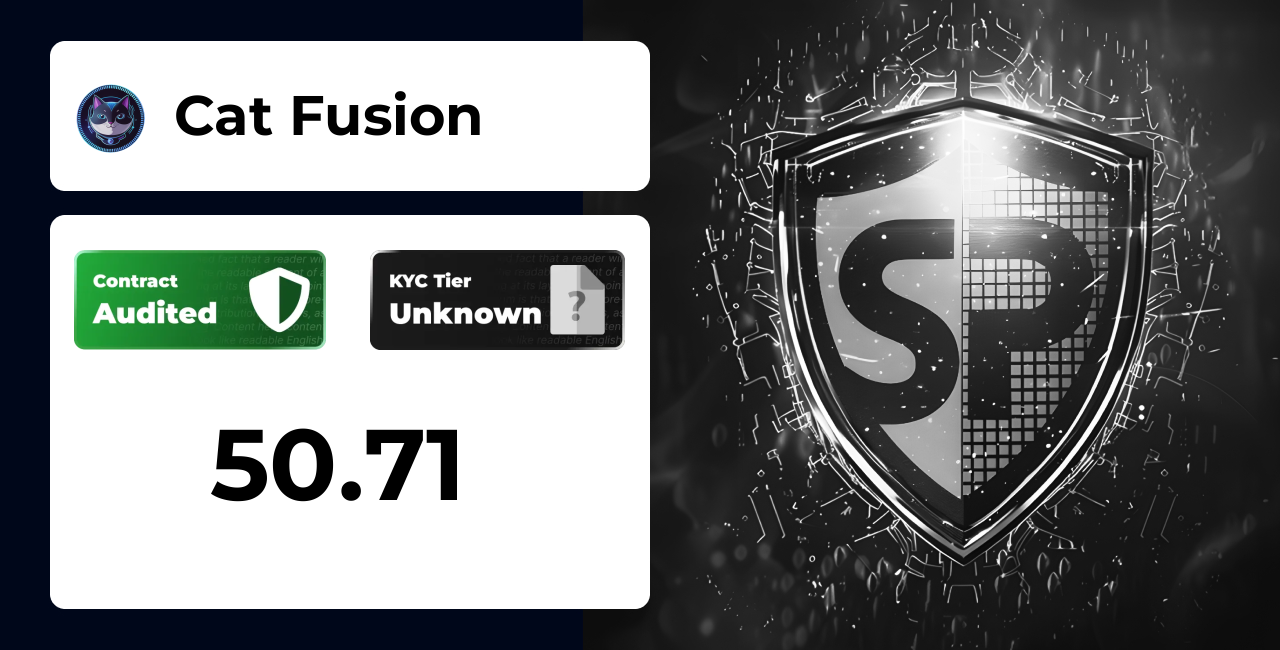 Cat Fusion | SolidProof TrustNet