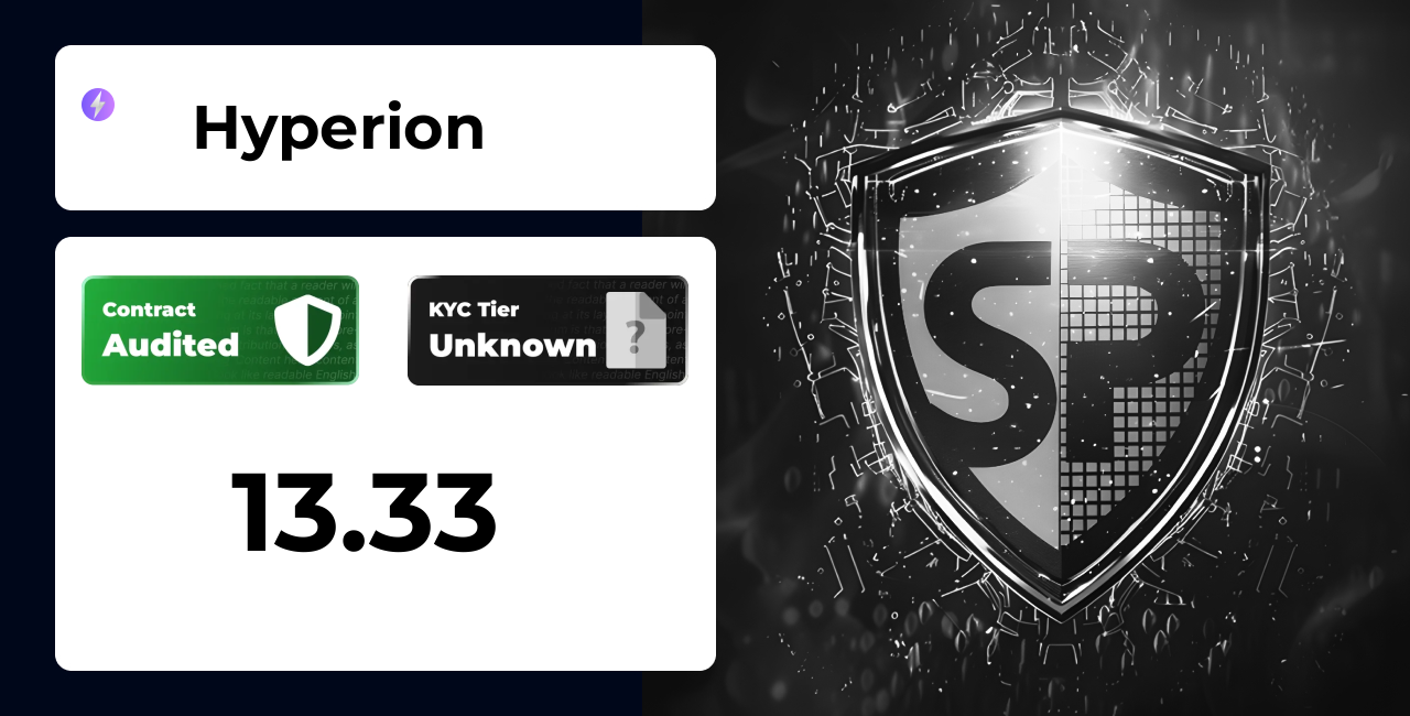 Hyperion | SolidProof TrustNet