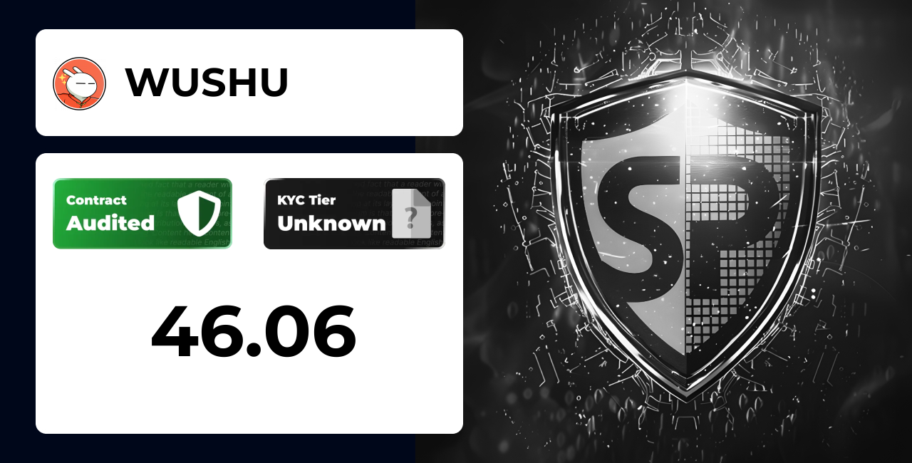 WUSHU | SolidProof TrustNet