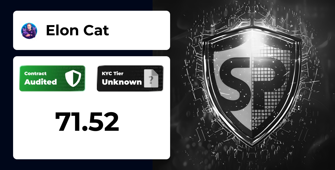 Elon Cat | SolidProof TrustNet