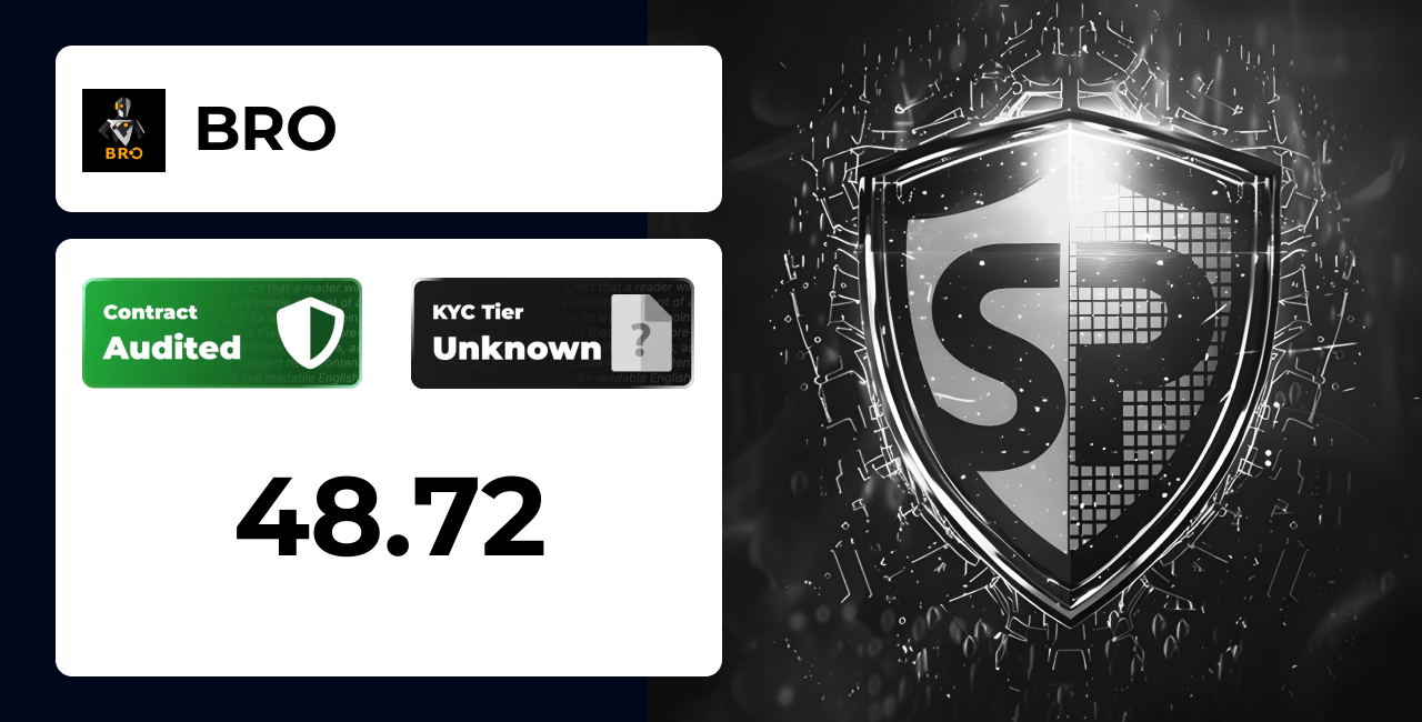 BRO | SolidProof TrustNet