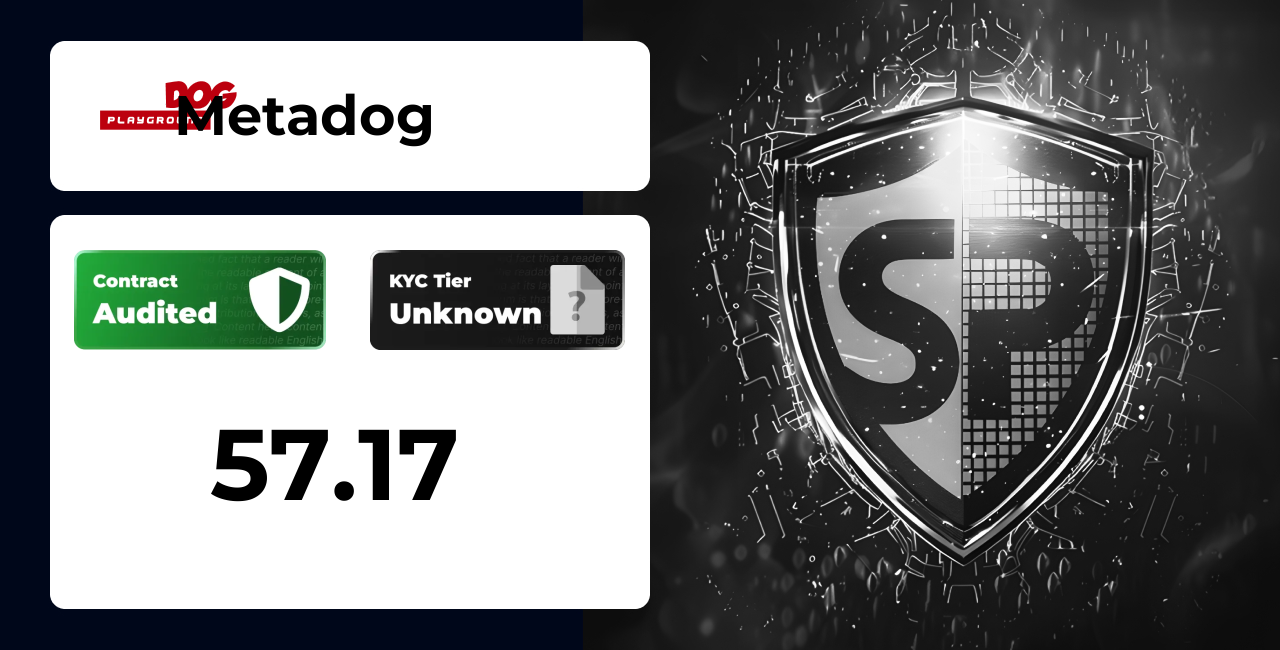 Metadog | SolidProof TrustNet