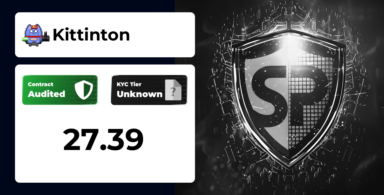 Kittinton | SolidProof TrustNet