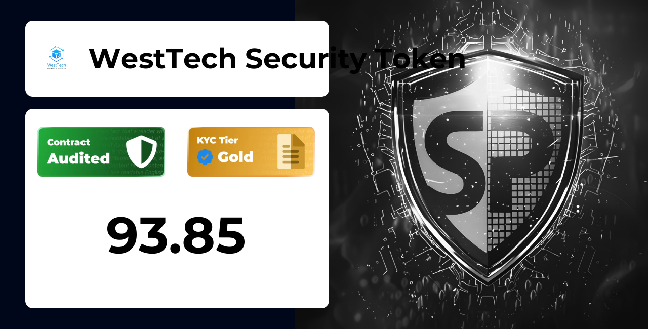 WestTech Security Token | SolidProof TrustNet