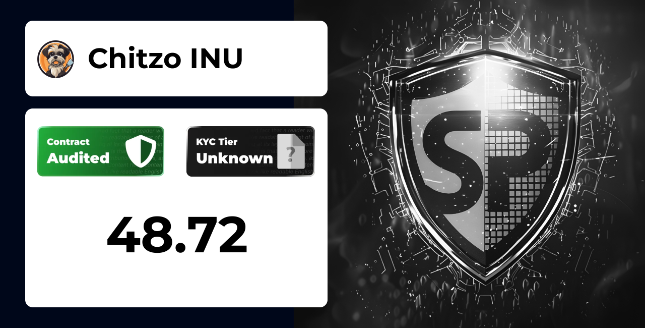 Chitzo INU | SolidProof TrustNet