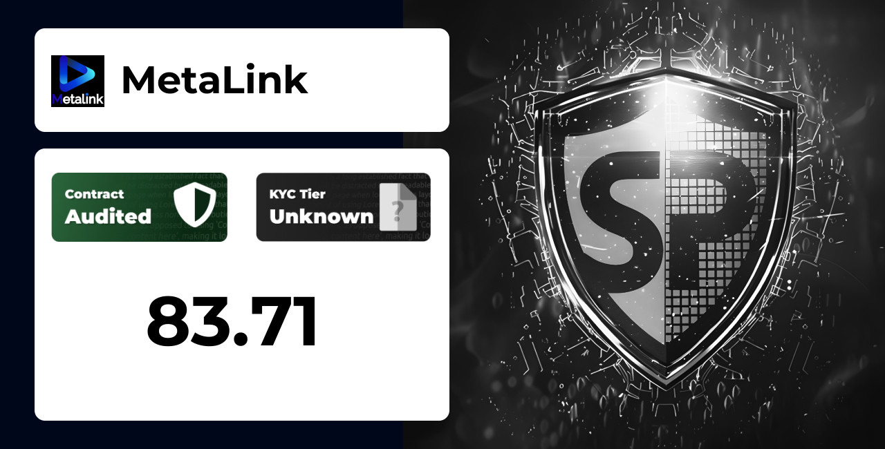 MetaLink | SolidProof TrustNet